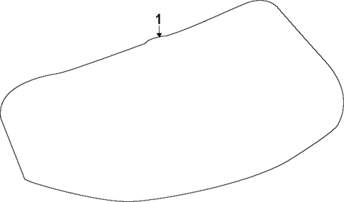 Glass - Lift Gate for 2024 Buick Encore GX | QuirkParts