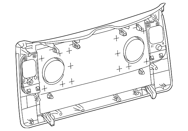 67750-08040-B0 - Lower Gate Trim - 2021-2024 Toyota Sienna | OEM ...