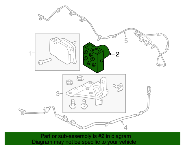 DC3Z-2C215-A - Modulator Valve 2011-2013 Ford | Group 1 Auto Parts