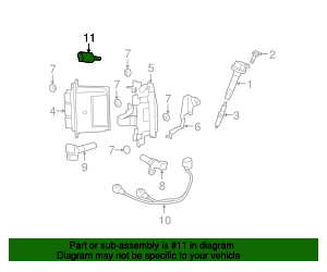 2008-2015 Mazda Temp Sensor ZZC418840C | Mazda Parts Advantage