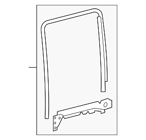 2018-2021 Jeep Run Channel - Passenger Side (RH) 68293096AB ...