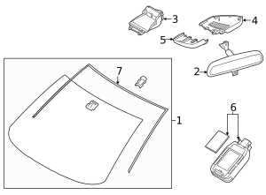 Toyota Rain Sensor 89941-WB003 | Auto Parts