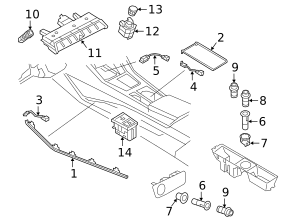 83A-947-157 - Light Ring 2019-2023 Audi Q3 | Audi OEM Parts