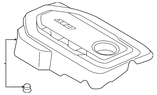 29240-2GTA1 - Engine Cover - 2015-2020 Hyundai | World OEM Parts Hyundai