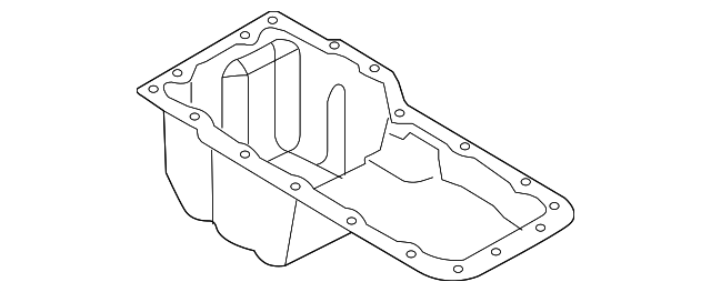 2011-2017 Mopar Oil Pan 53022343AL | TascaParts.com