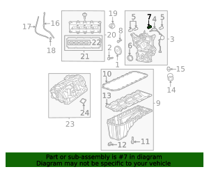 2005-2021 Mopar Timing Cover Stud 6506343AA | TascaParts.com