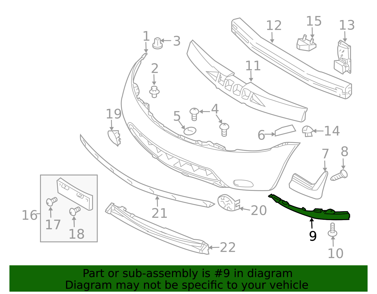 62064-CA00A - Under-Body Shield - 2003-2007 Nissan Murano | Nissan OEM ...