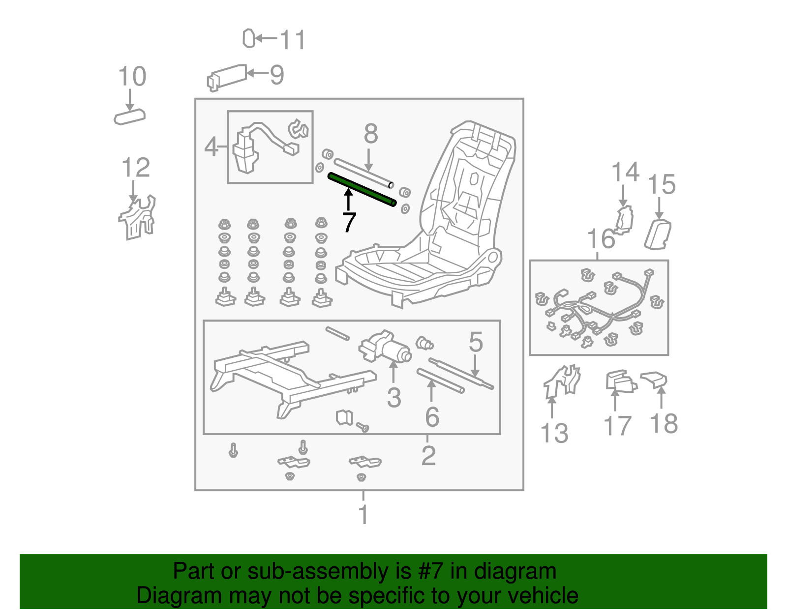 91641-TA5-A71 - Trunk Torque Rod 2008-2015 Honda | AutoNation Parts