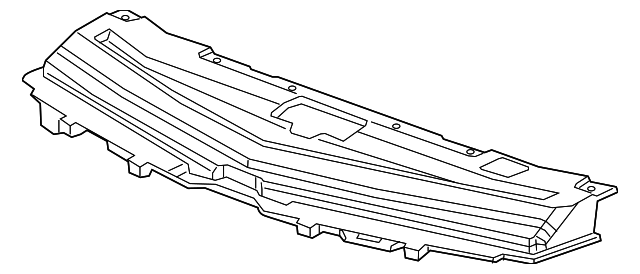 84240994 - Intake Air Splash Shield 2020-2023 Cadillac XT6 | Chevrolet ...