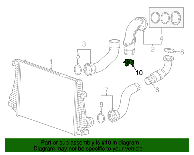 25203651 - Air Pressure and Temperature Sensor 2011-2023 GM ...