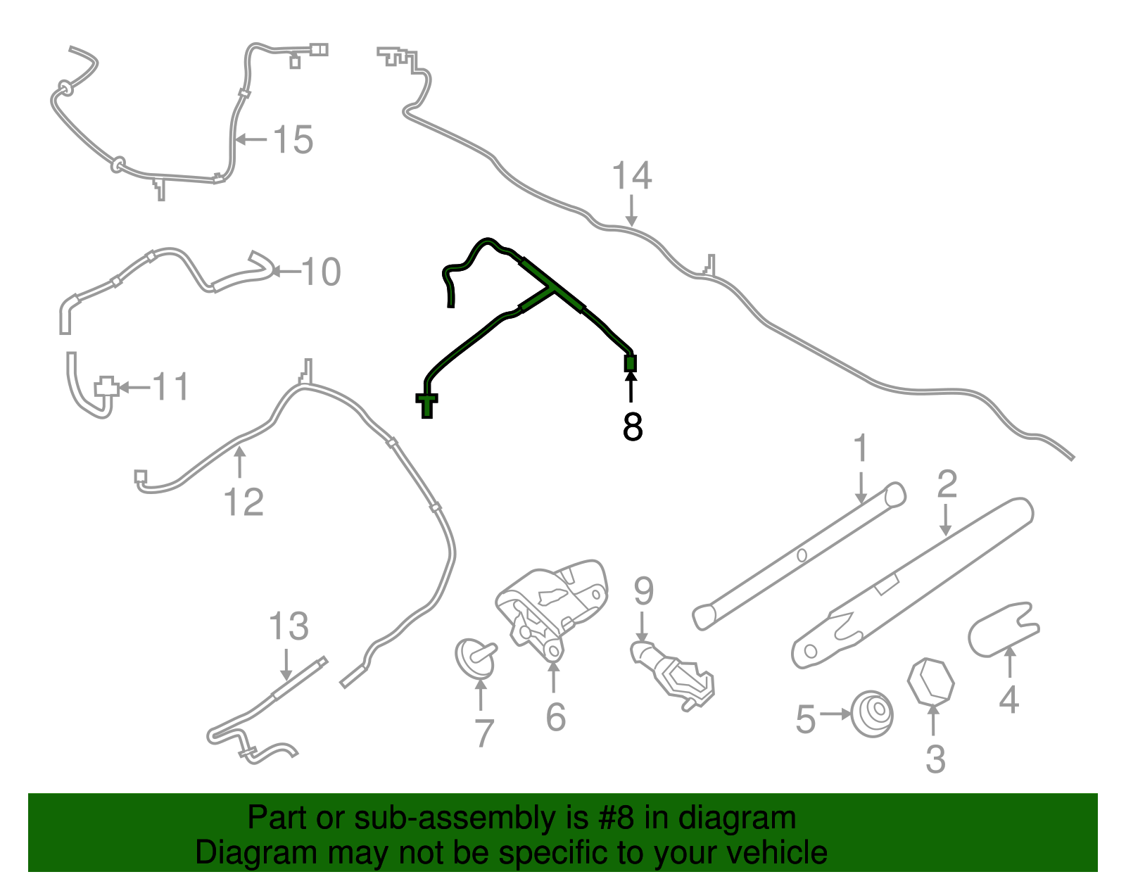 FB5Z-17A605-E - 2016-2019 Ford - Washer Nozzle | My Ford Parts