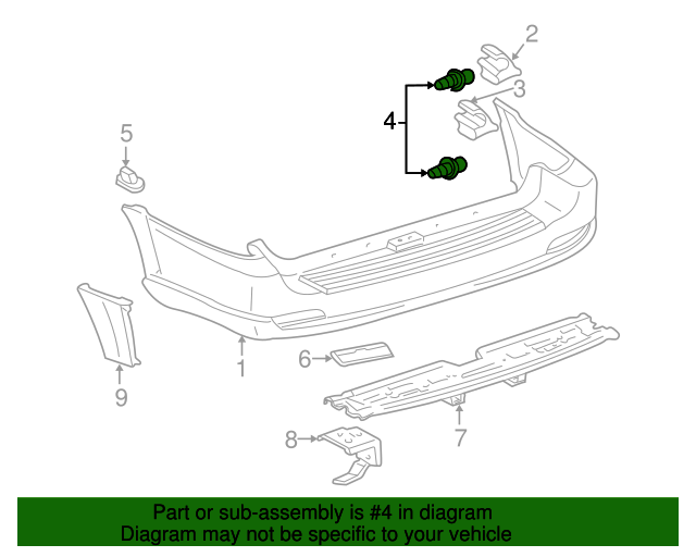 Toyota Bumper Cover Side Bracket Part# 5218745010 | Toyota Of Colorado ...