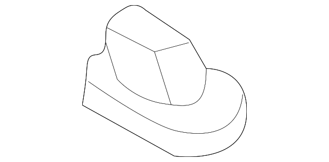 1995-2007 Toyota Bumper Cover Bracket 52197-16020 | Toyota Parts Center