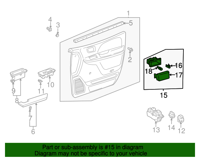 81230-AC010 - Courtesy Lamp 1995-2003 Toyota | Ourisman Toyota Parts
