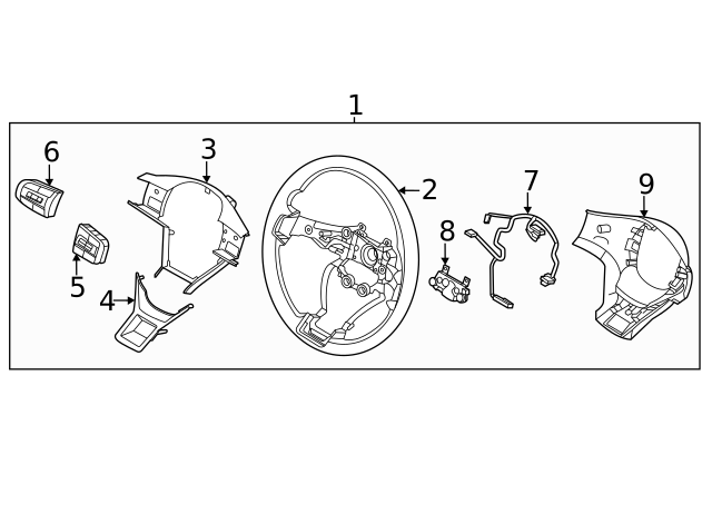 56100-L2BV0SA1 - Strg Wheel Assembly 2021-2024 Kia K5 | Kia.Parts Store
