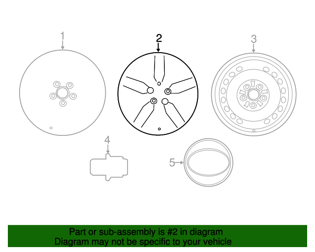 2018-2020 Toyota Camry Wheel Alloy Black Chrome 18 Inch 42611-06E10 ...