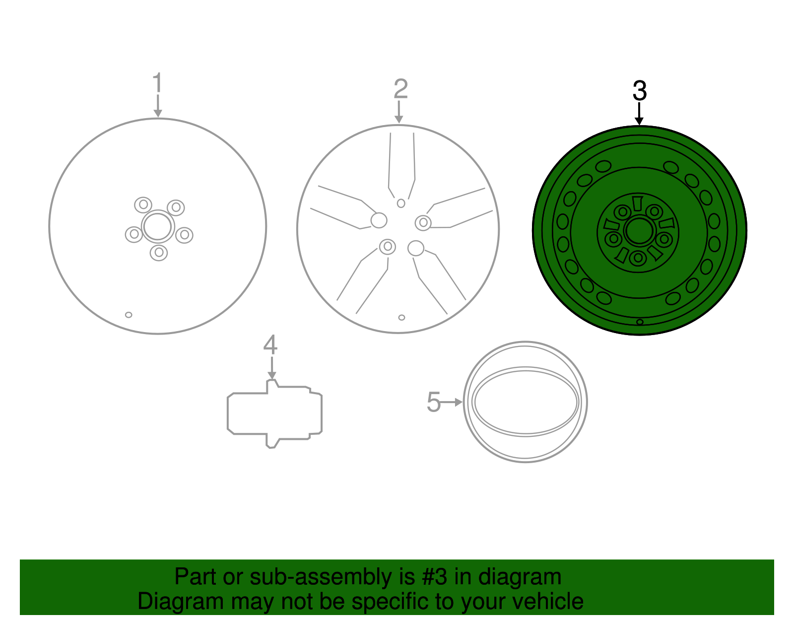 42611-06F70 - Wheel 2018-2020 Toyota Camry | AutoNation Parts