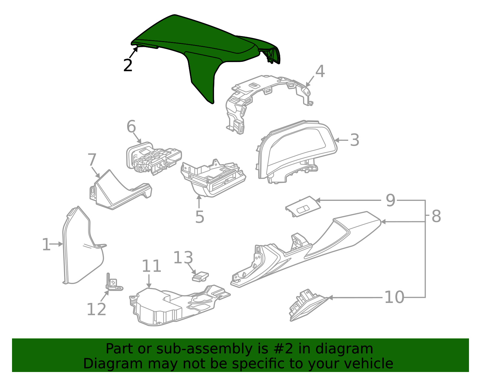 2022-2025 Chevrolet Corvette Hood 84972564 | Chevy OEM Parts