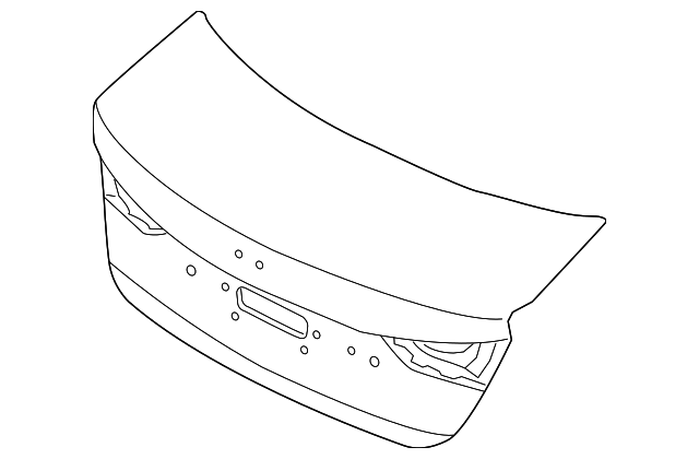 2019-2020 Hyundai Elantra Trunk Lid 69200-F2530 | OEM Parts Online