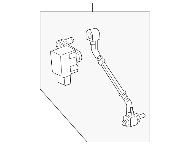 LR023651 - Height Sensor - 2010-2012 Land Rover Range Rover | Land ...