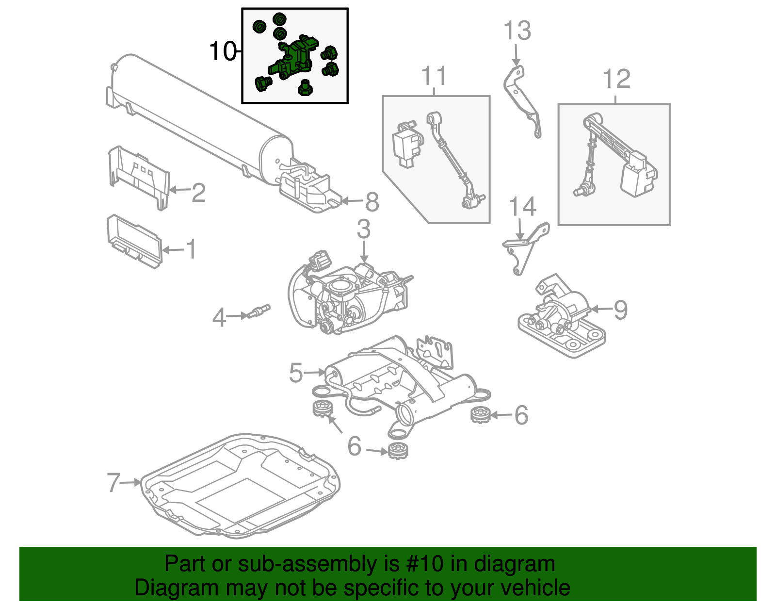 RVH500070 - Solenoid 2006-2012 Land Rover Range Rover | Land Leaping ...