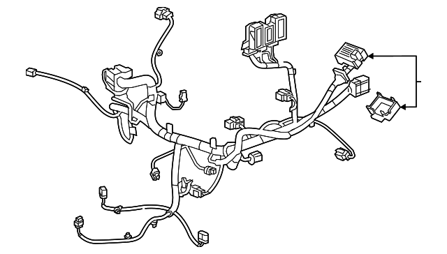 2022-2023 Chevrolet Bolt EUV Engine Wiring Harness 42781933 GM ...