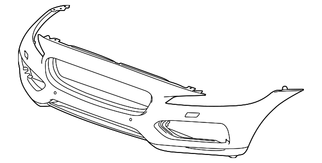 2017-2020 Jaguar F-Pace Bumper Cover T4A6187LML | JaguarParts.com