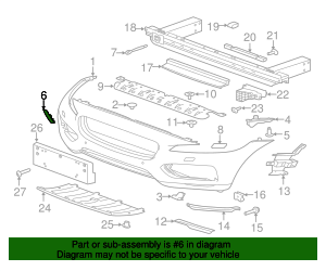 T4A34188LML - Tow Eye Cap 2019-2020 Jaguar F-Pace | AutoNationParts.com