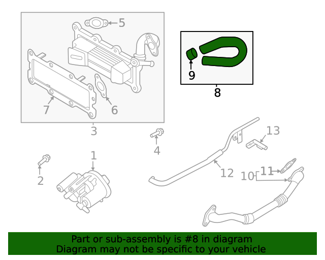 2020-2023 Hyundai Inlet Hose 25474-2S010 | AutoNationParts.com
