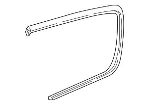 2017-2024 Chrysler Window Molding 68497496AB | Mopar Parts Canada