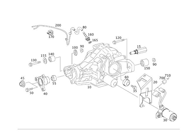 2006-2021 Mercedes-Benz Hex Nut W Flange A Part 002-990-39-54 ...
