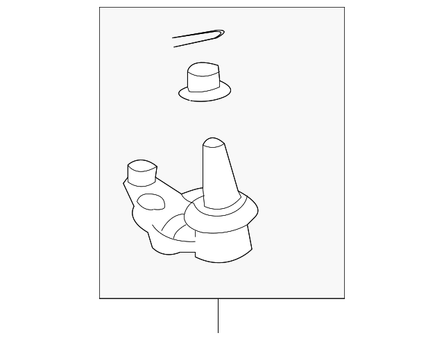 2001-2010 Toyota Suspension Ball Joint (Left, Front, Lower) 43340-09010 ...