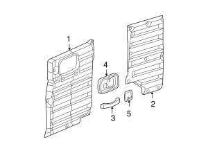 22895345 GM Handle Bezel | GM Parts Store