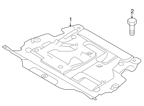 Splash Shields for 2010 Volvo XC60 | Volvo OEM Parts Direct