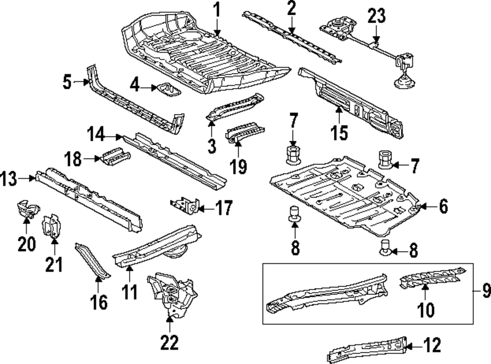 2011-2020 Toyota Sienna Cover 58167-08021 | Toyota San Diego Parts