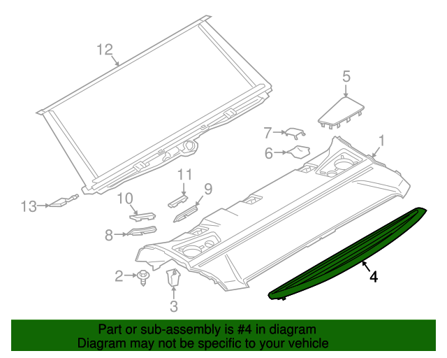 Genuine BMW 51-46-7-419-851 | Grille | FREE Shipping on Most Orders ...