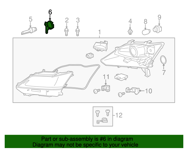 2013-2015 Lexus Control Assembly 81107-75020 | OEM Parts Online