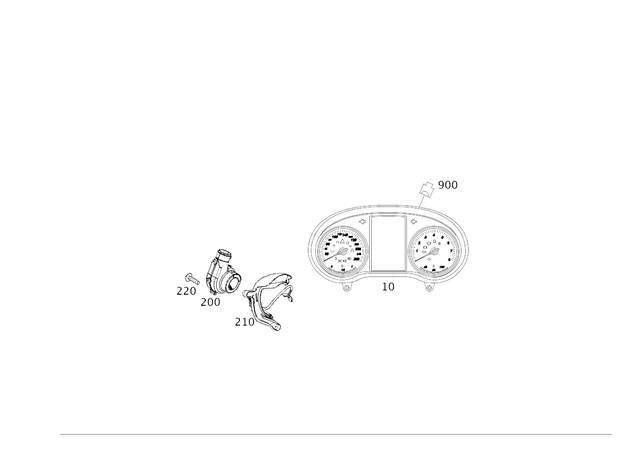 205-900-85-45 - Control Unit, Complete 2015-2023 Mercedes-Benz ...