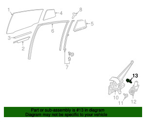 2001-2022 Toyota Window Motor Screw 90080-14057 | Toyota Parts Center