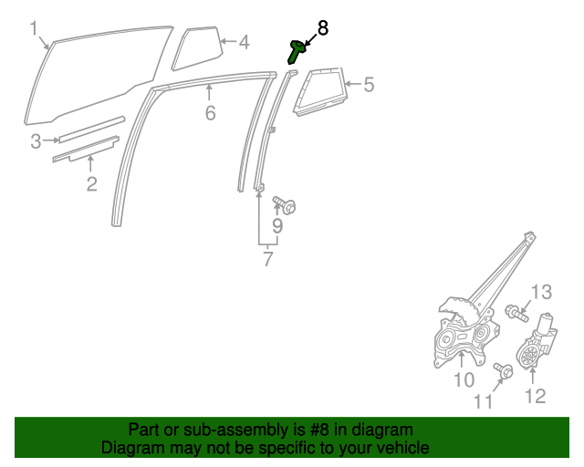 2000-2023 Toyota Division Bar Screw 90151-50026 | Toyota Parts