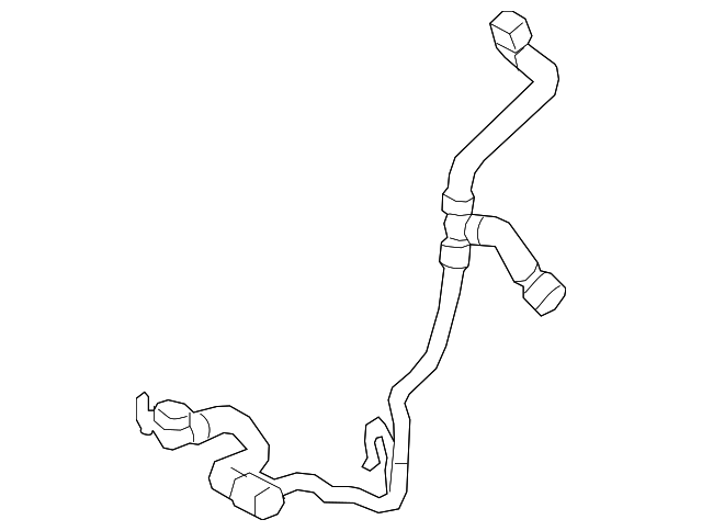 238-501-28-00 - Coolant Hose 2020-2023 Mercedes-Benz | Mercedes-Benz ...
