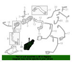 2014-2019 Jeep Grand Cherokee Egr Cooler Bracket 68280314AA ...