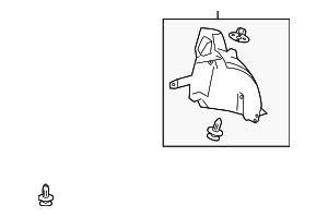 207-690-12-30 - Rear Fender Liner 2010-2017 Mercedes-Benz | Mercedes ...