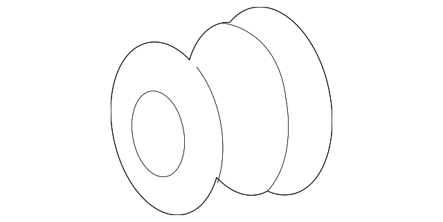 16547-0C420 - Radiator Lower Bushing - 2016-2023 Toyota Tacoma ...