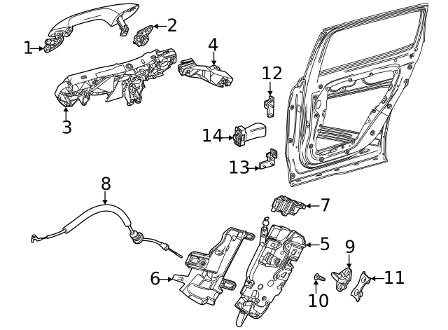 247-730-73-00 - Door Check 2020-2023 Mercedes-Benz | Mercedes-Benz USA ...