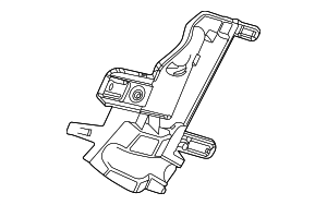 247-733-21-00 - Lock Assembly Bracket 2020-2023 Mercedes-Benz ...