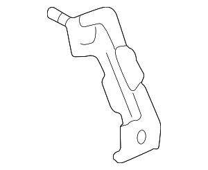 Toyota Parts Fender Liner Brace 53835-60040 | Toyota Parts|Toyota ...