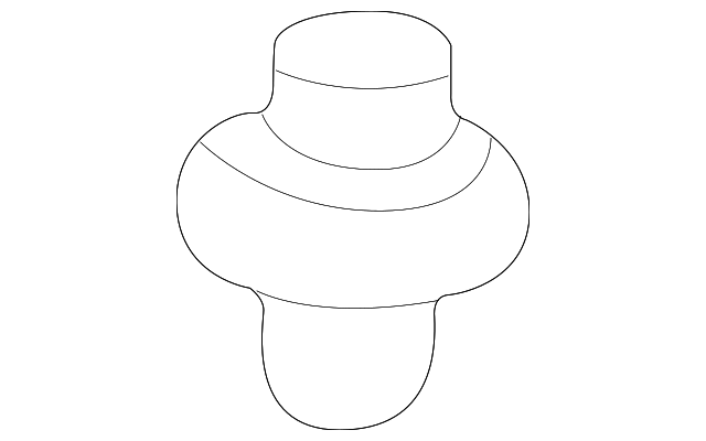 1998-2007 Toyota Fender Liner Retainer 53879-60010 | Toyota Parts Center