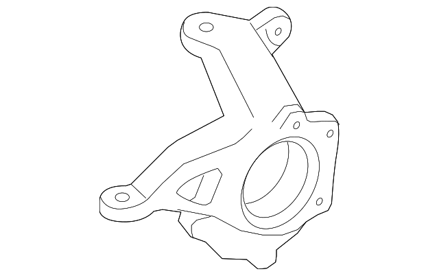 2020-2021 Jeep Gladiator Knuckle - Passenger Side (RH) 68477358AA ...