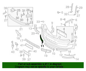 4E0-807-834-C-01C - Lower Trim 2004-2005 Audi A8 Quattro | Audi OEM Parts